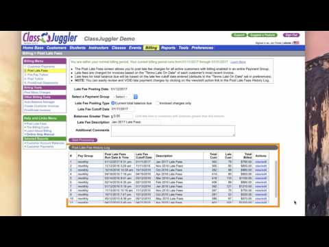 Introduction to the ClassJuggler Billing Cycle