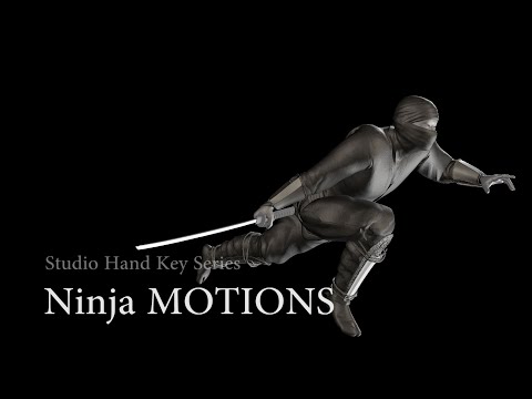 Ninja Motions - iClone/Motion - Reallusion Content Store