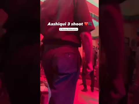 Aashiqui 3 shooting #kartikaryan #bollywood #love #viralshorts