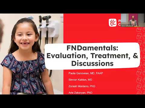 PCH- FNDamentals: Evaluation, Treatment, & Discussions presented on 7/15/25
