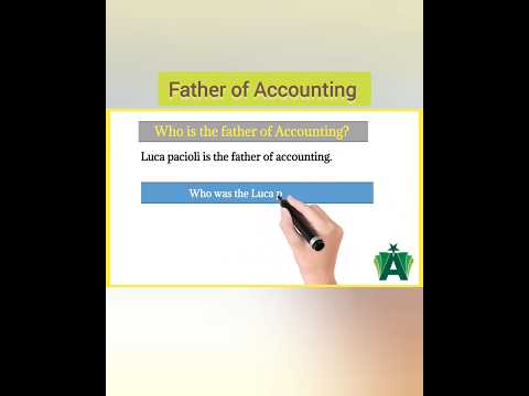 Father of accounting | Who was the Luca pacioli? #shortvideo #youtubeshorts