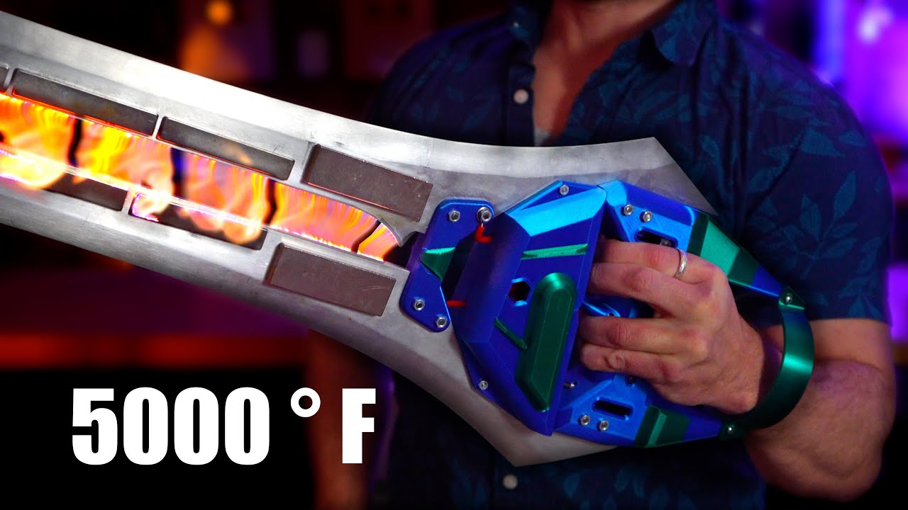 I Built The World's First Plasma Sword...For Science
