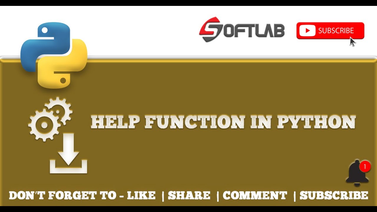#9 How to Use Help Function in Python Step by Step - Python Tutorial for Beginners