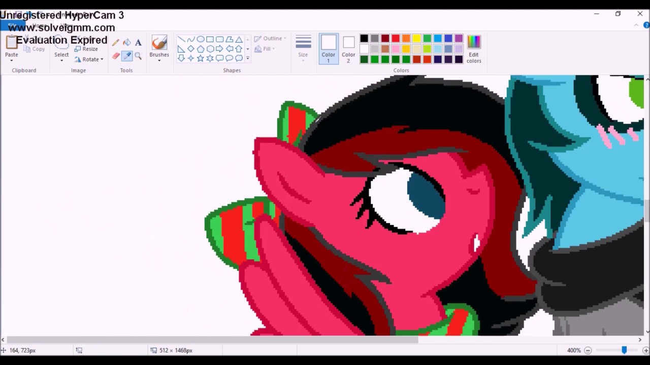 Robenny short Christmas comic speedpaint