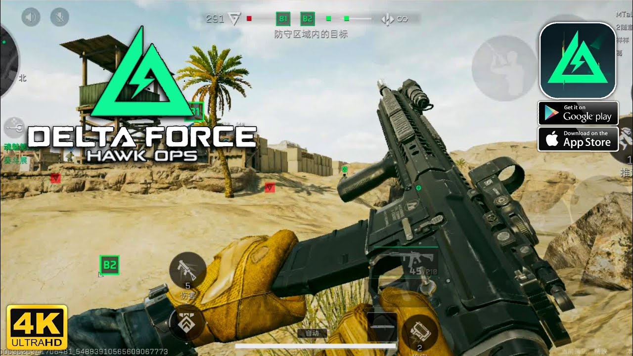 Delta Force: Hawk OPS - BATTLEFIELD Mode Gameplay 90FPS (Android/IOS)