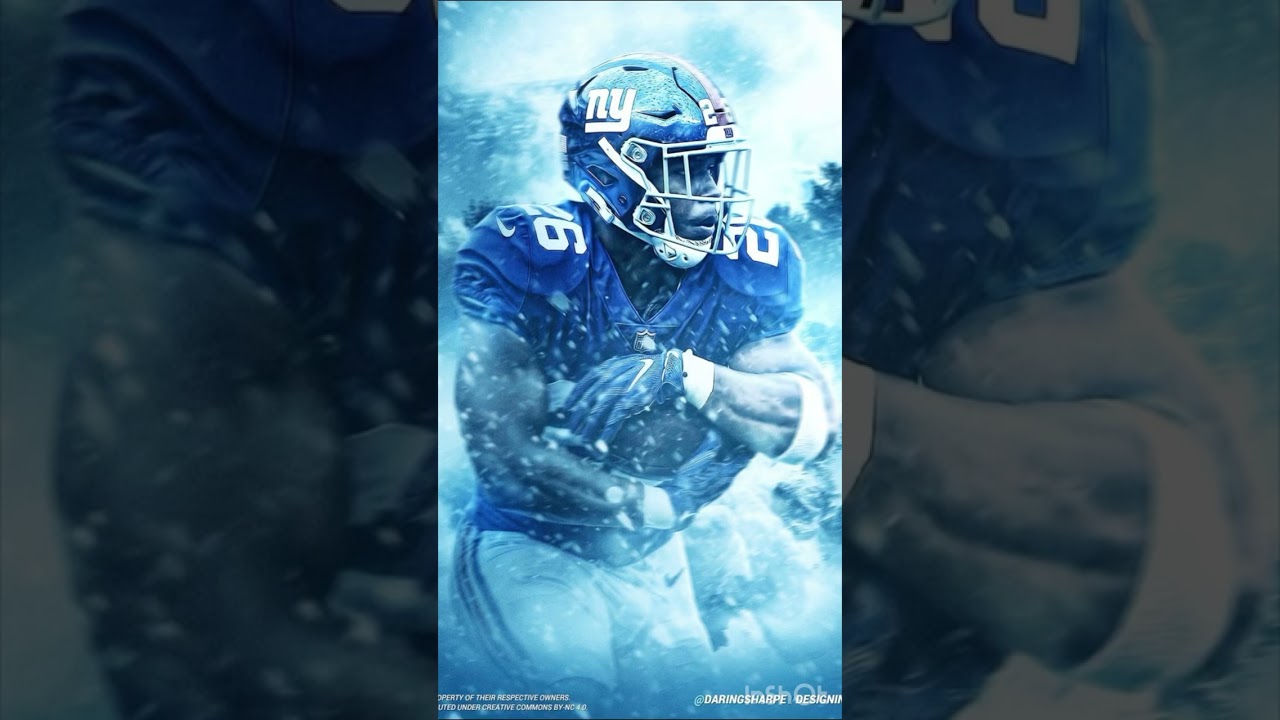 To change your wallpaper, Saquon Barkley, edition