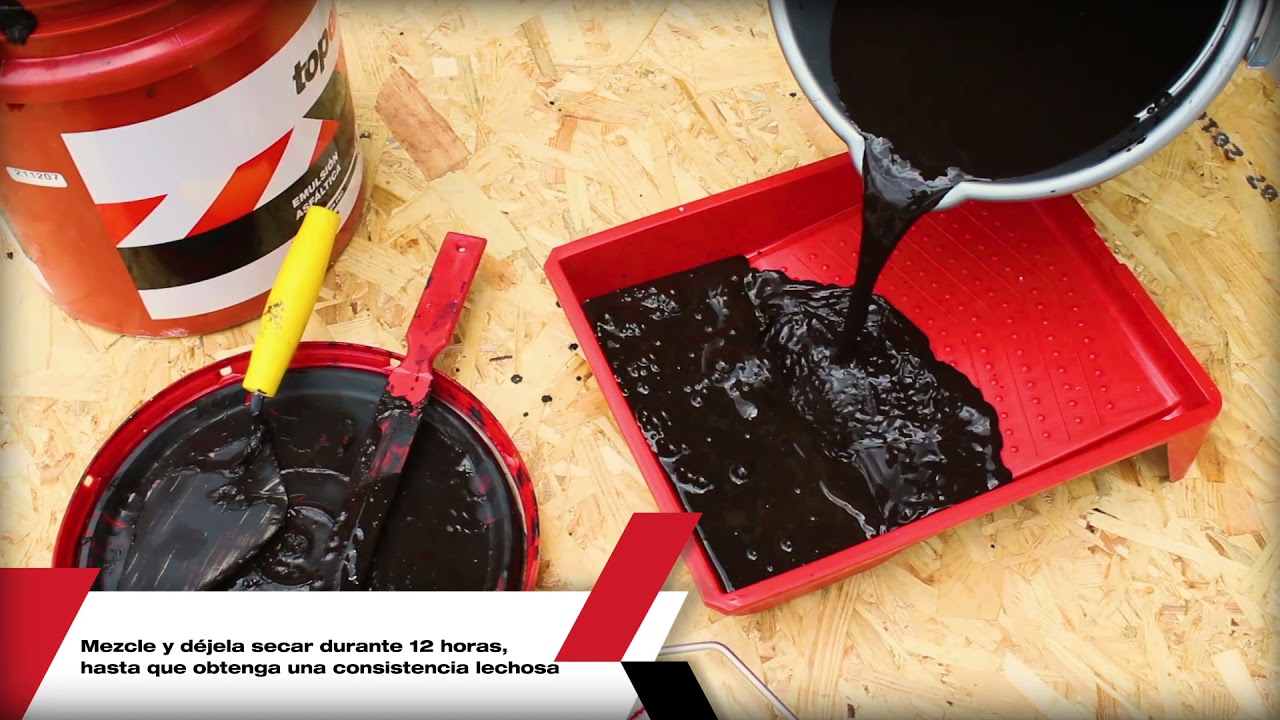Emulsión asfáltica Topex