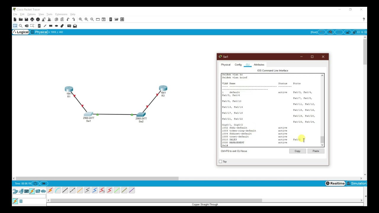 Easy CCNA Lab 7: Configuring VTP Transparent Mode