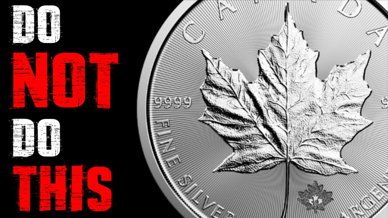 A Warning to Silver Stackers *CAUTION*