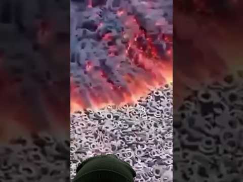 π€― 42 million tires are being burned in the desert, causing global warming #short