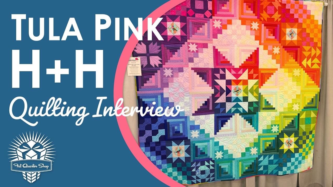 Tula Pink’s 20-Year Quilt Retrospective at H+H ✨ Inside 15 Iconic Quilts with Kimberly and Tula Pink