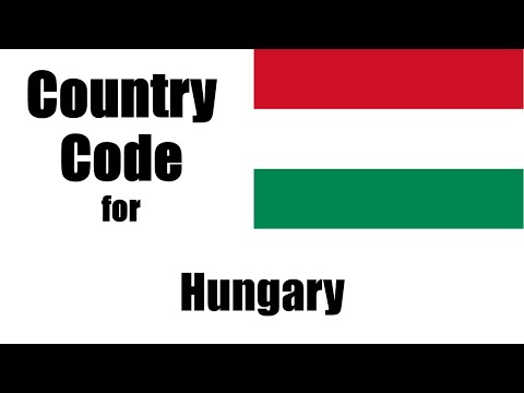 Hungary Dialing Code - Hungarian Country Code - Telephone Area Codes in Hungary