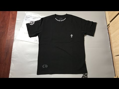 Chrome Hearts Neck Logo T shirt Black Review from Supkicks