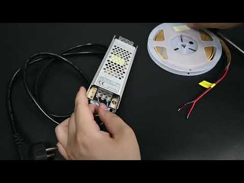 Ultra Thin LED Power Supply DC 12V 24V Lighting Transformers 60W 100W