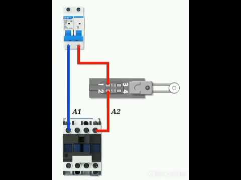 limit sensor switch conection.#shorts