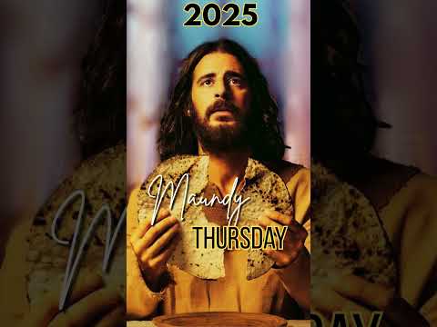 The table is set !!...Maundy Thursday 2025