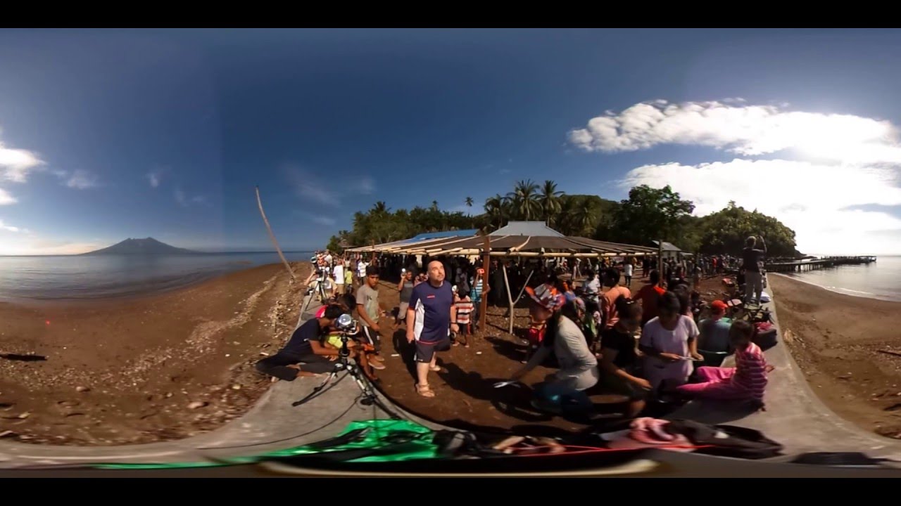 Total Solar Eclipse 2016-03-09 - 360° Video