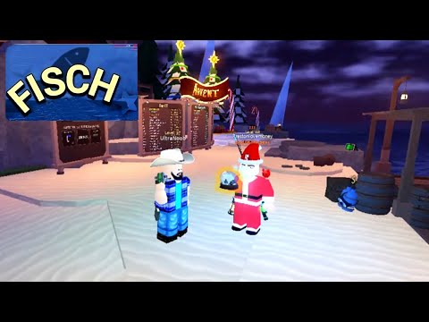 Roblox FISCH - A Christmas tale: SANTA CLAUS saved me