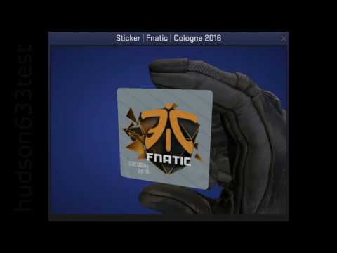 Fnatic Sticker Cologne 2016