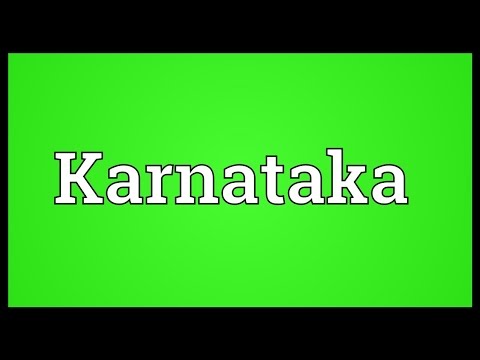 Karnataka Meaning