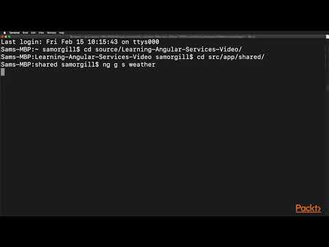 Learn Learning Angular Services SET and GET Methods | packtpub com - Mind Luster