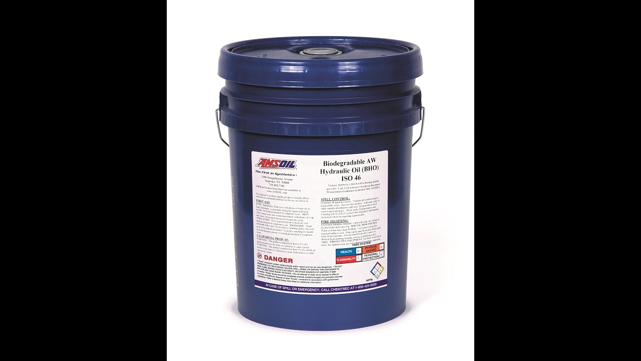 AMSOIL BHO Biodegradable Hydraulic Oil