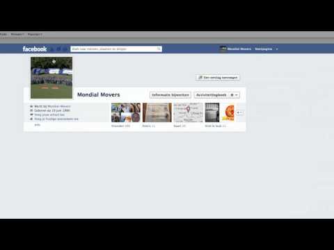 Verhuizen - Facebook aanpassen na uw verhuizing