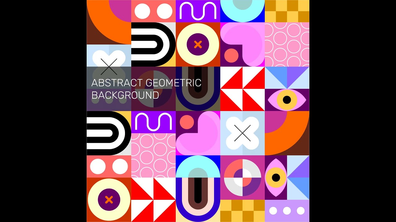 Abstract Geometric Background
