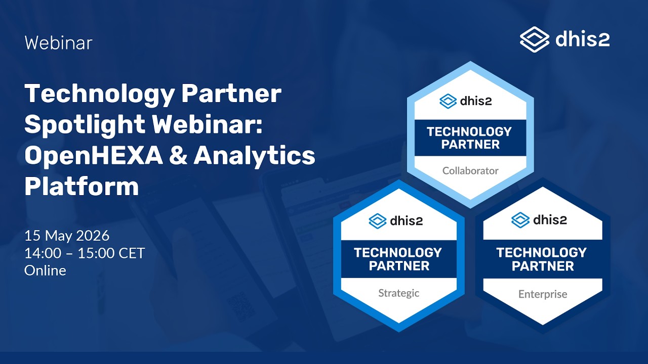 Technology Partner Spotlight Webinar: OpenHEXA & Analytics Platform