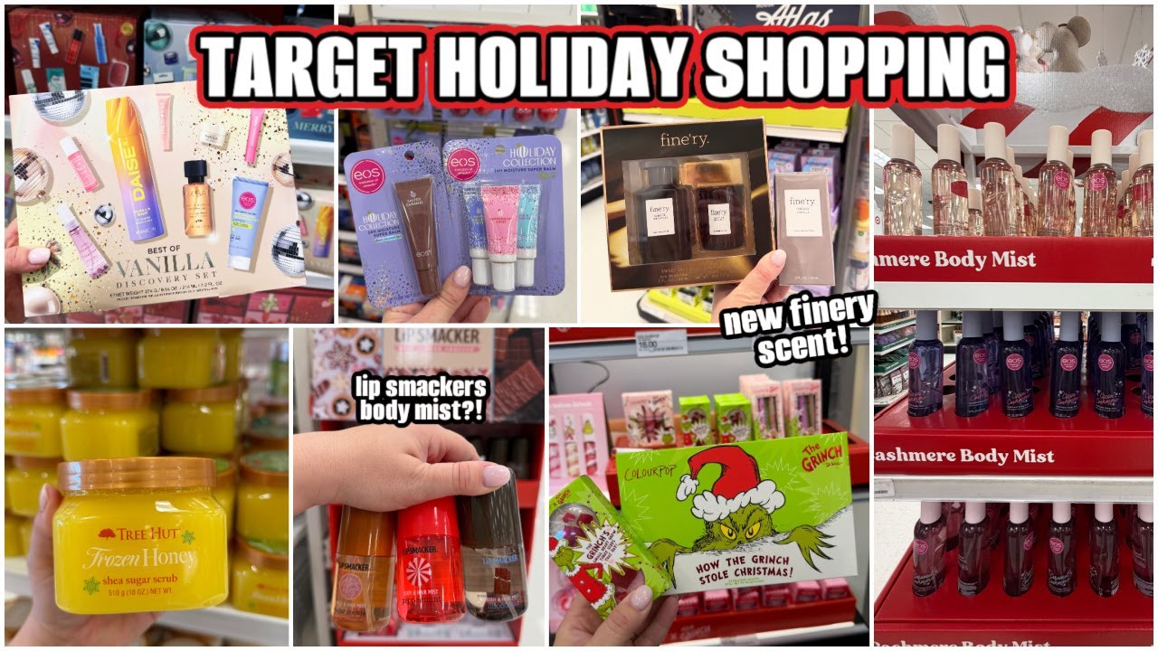 EVERYTHING NEW AT TARGET FOR THE HOLIDAYS! The best body care, gift sets, & more!
