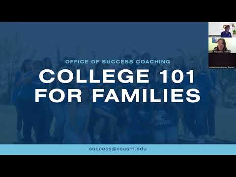 Office of Success Coaching: College 101 for Families