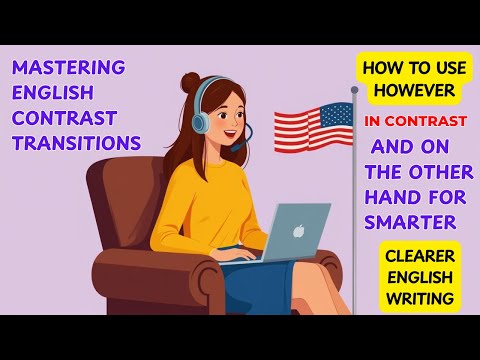 Master English Writing with However, In Contrast & On the Other Hand | Transition Words Guide