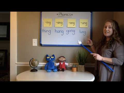 03-23-20 Phonics Lesson: -ing, -ang, -ong, -ung Review