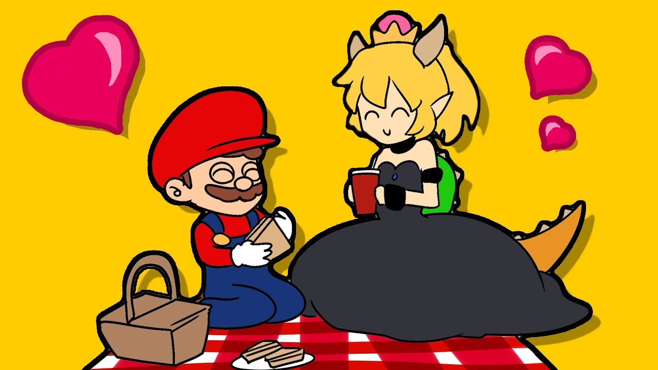 BOWSETTE VS MARIO & LUiGI & WARIO (Official series) Booette Animation ...