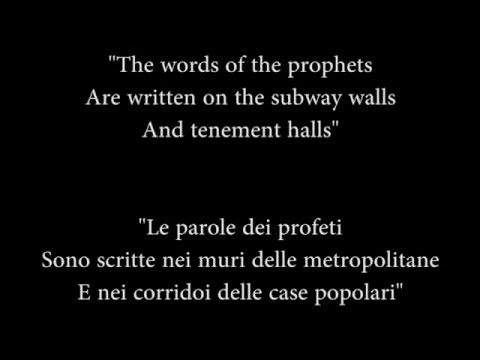Disturbed - The sound of silence[Lyrics-Traduzione]