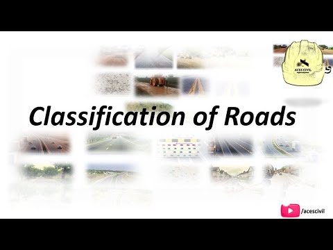 Classification of Roads