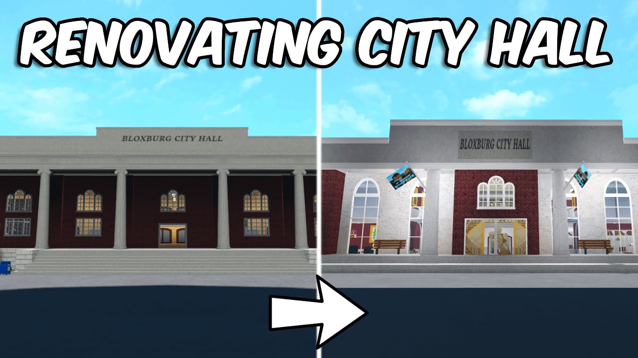 RENOVATING CITY HALL IN BLOXBURG