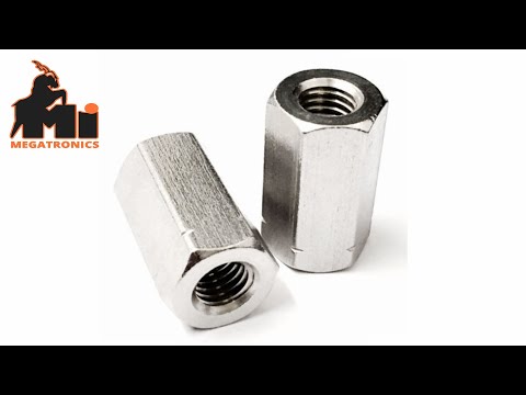 HRN10-H71 | Hexagon rod nut spacer 10mm coupling standoff