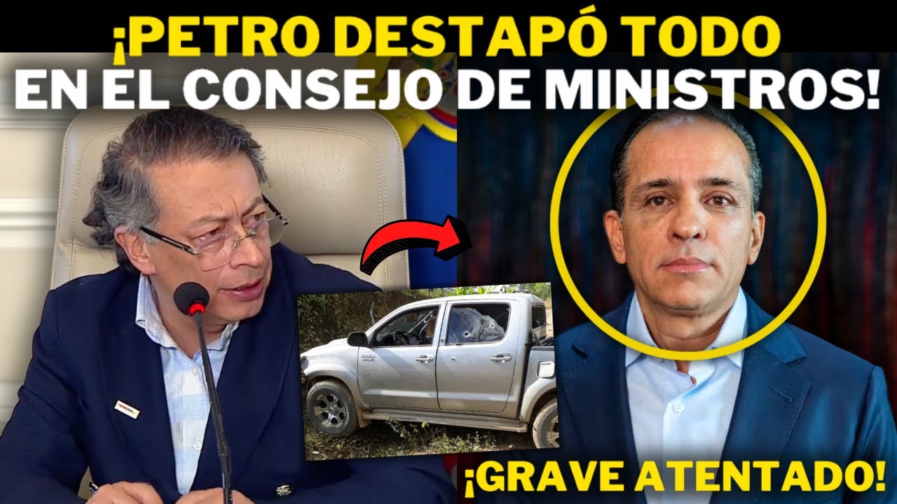 ¡Petro FILTRÓ TODO! Intento de secuestro, corrupción uribista y plan para tumbar su gobierno