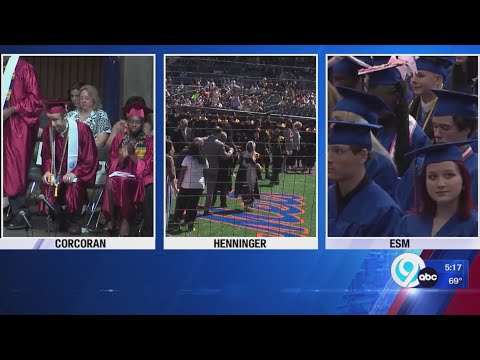 Local high school graduation ceremony's for the class of 2025