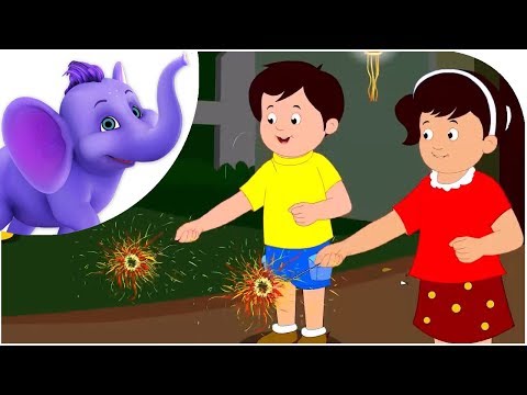 Firework Party - Nursery Rhyme with Lyrics & Karaoke