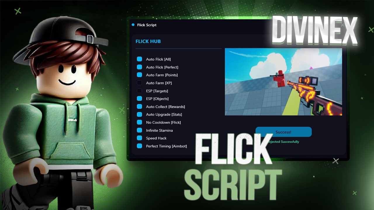 Flick Script 🎯 – Aimbot, ESP & More! (Works On Mobile & PC) ROBLOX | ios/android/pc
