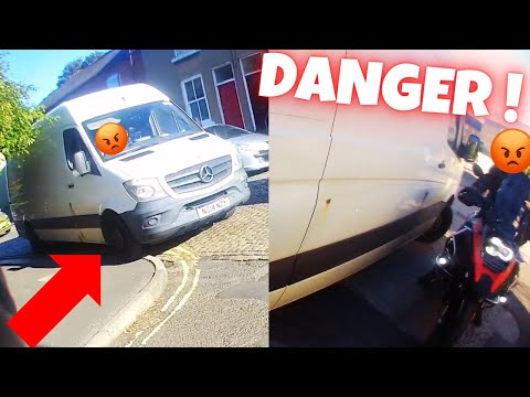 RAGE: IL MET EN DANGER DES MOTARDS AVEC SON CAMION !😡 +POLICE 2024