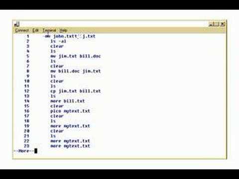 UNIX Tutorial (sample)