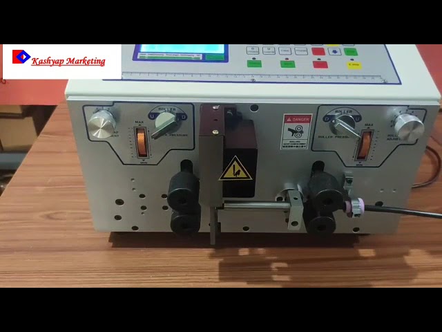 Automatic Wire Cutting Stripping Machine - KM-T02 Wire Stripping, Twisting and Tinning Machine ...