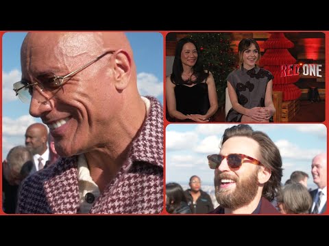 RED ONE Cast Interview! Dwayne Johnson, Chris Evans, Lucy Liu, Kiernan Shipka