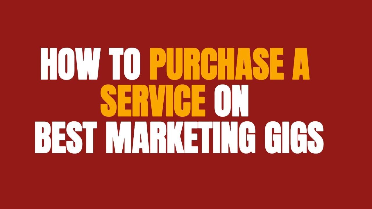 How to purchase a service on BMG Platform