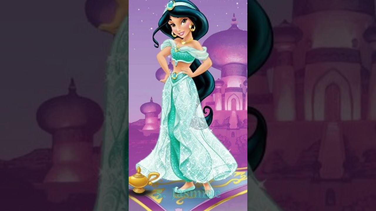 Top 10 most popular Disney Princesses😍