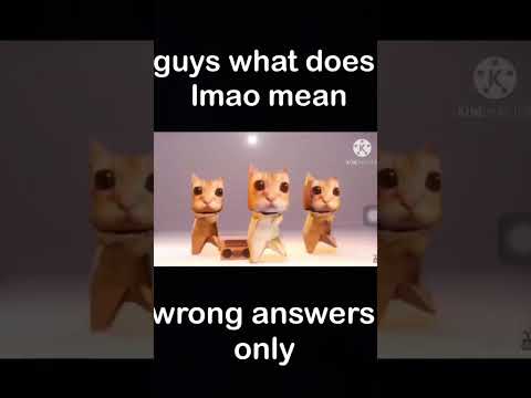 What Does LMAO mean Wrong answers only