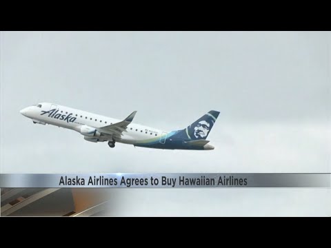 Alaska Airlines announces agreement to buy Hawaiian Airlines
